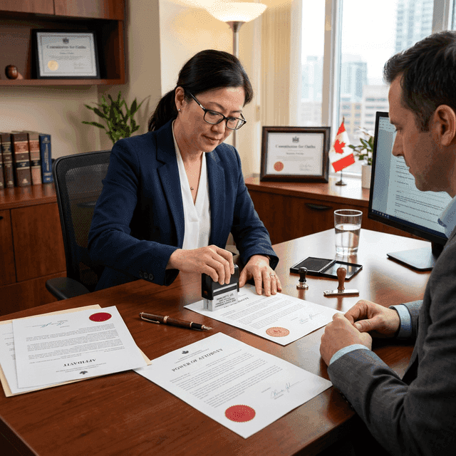 Attestation of Documents — Ontario Notary | Notary4u
